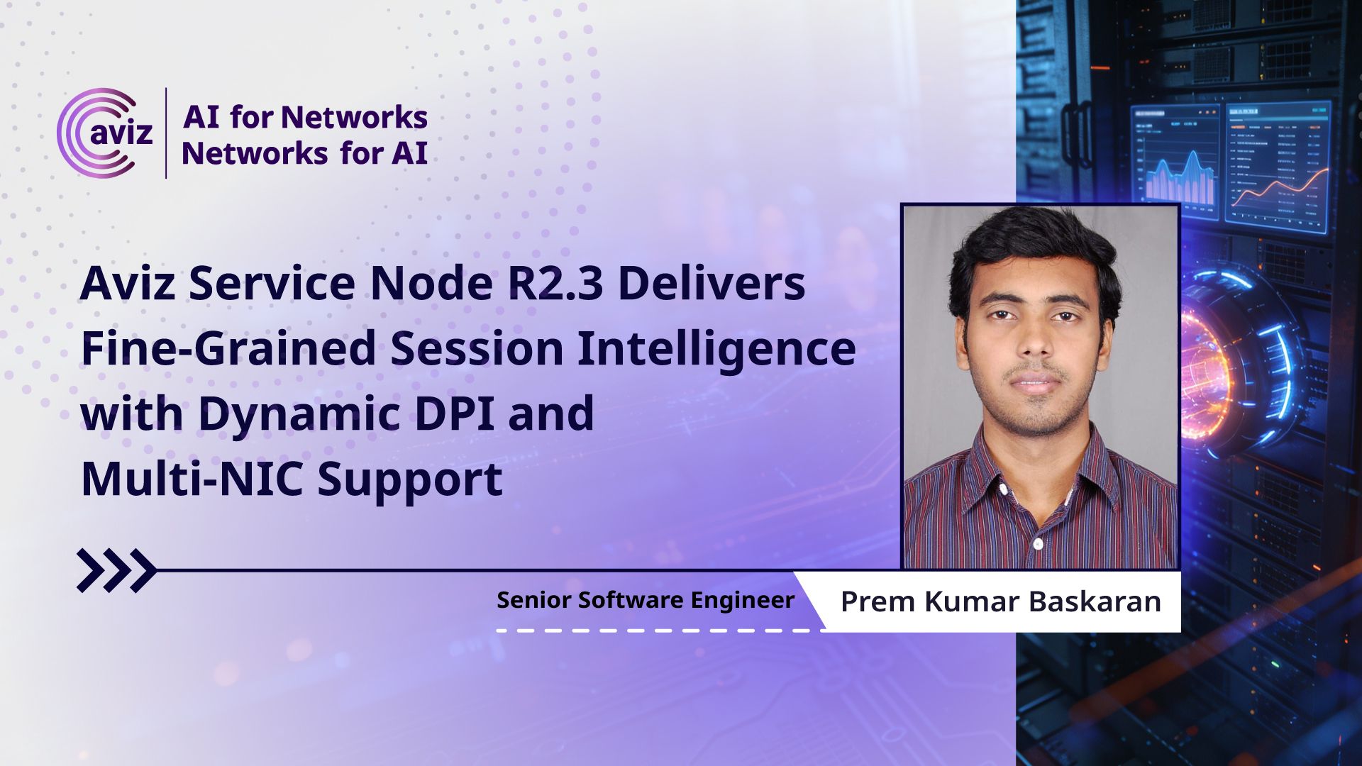 Aviz Service Node R2.3: Dynamic DPI & Multi-NIC | Aviz Networks