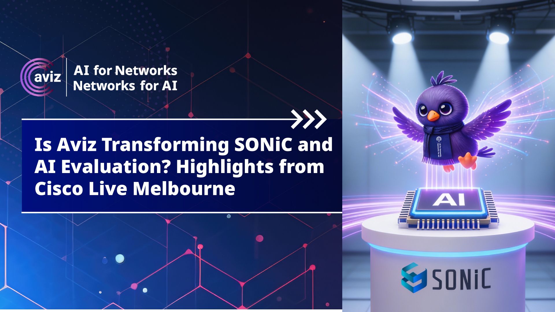 Aviz on SONiC and AI at Cisco Live Melbourne | Aviz Networks