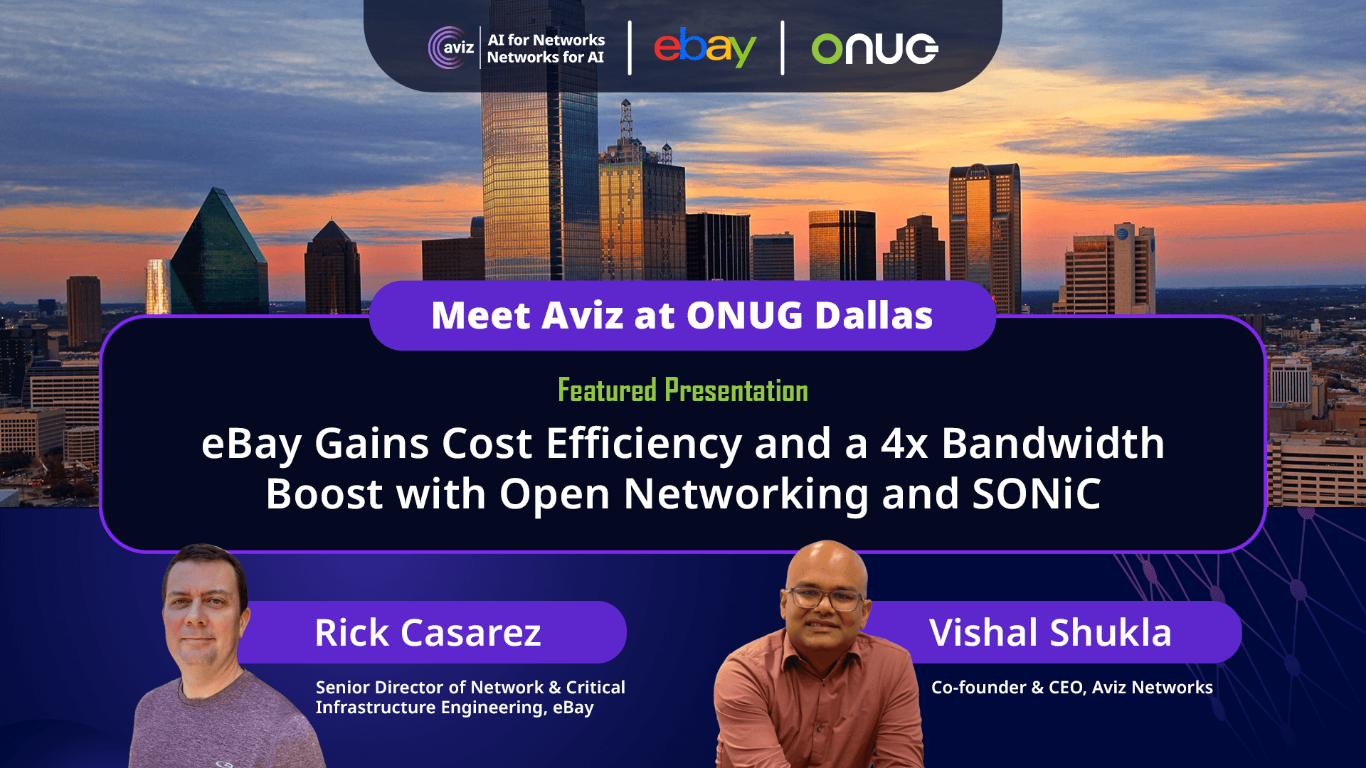 Meet Aviz at ONUG Spring 2026 | Aviz Networks