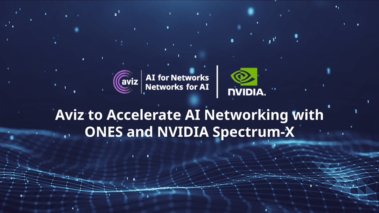 Accelerate AI with ONES and NVIDIA Spectrum-X | Aviz Networks