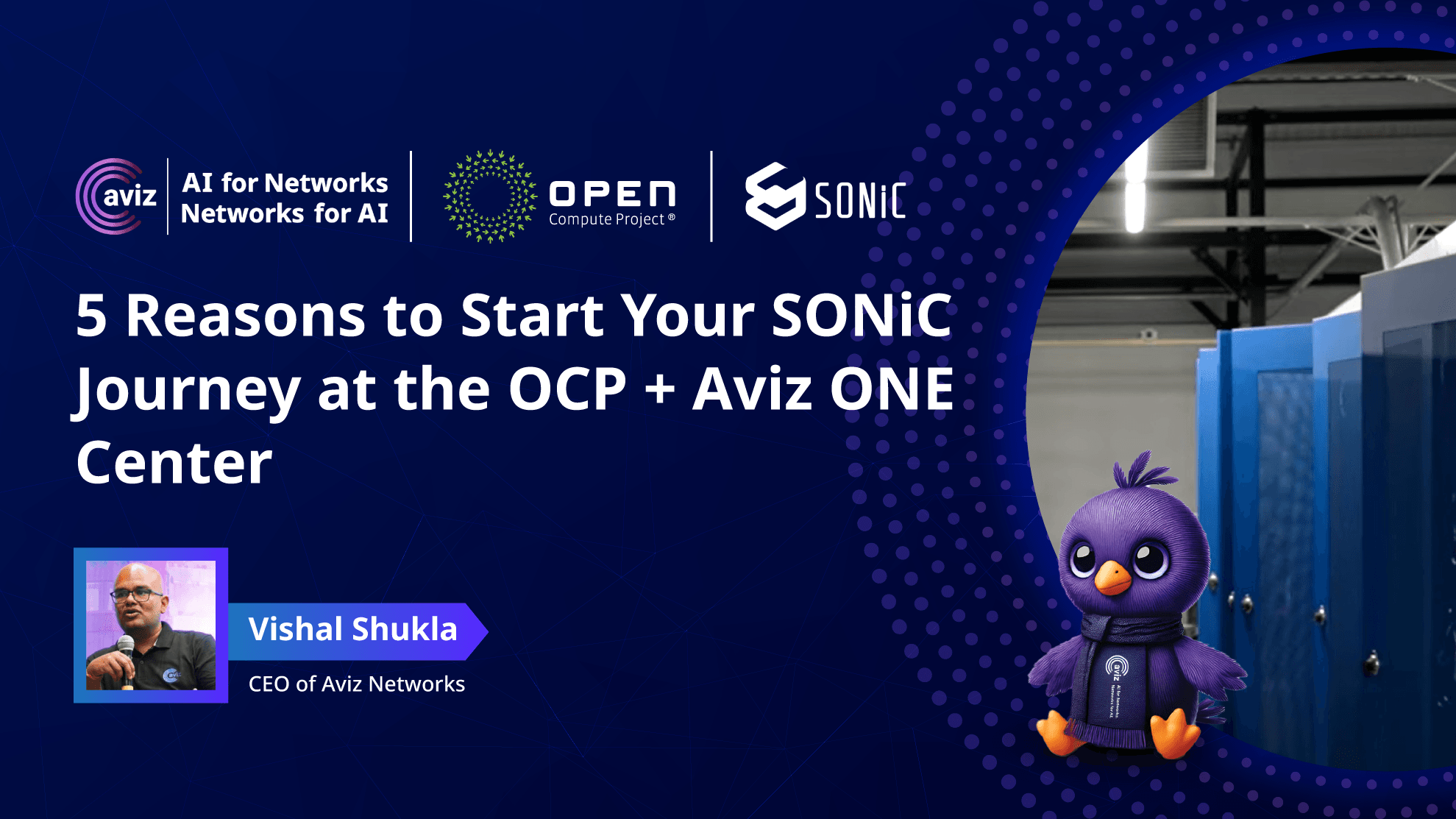 5 Reasons to Start SONiC at the OCP One Center | Aviz Networks
