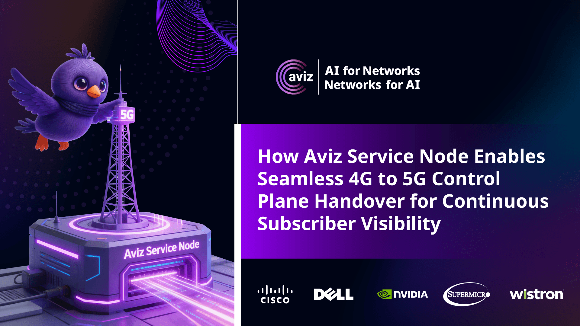How Aviz Service Node Enables Seamless 4G to 5G Control Plane Handover ...