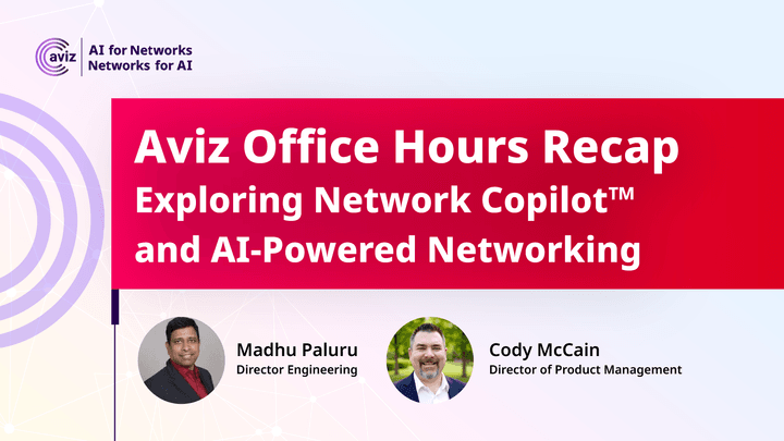 Office Hours Recap: Exploring Network Copilot | Aviz Networks